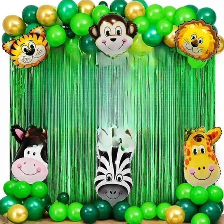Jungle Theme Birthday Decoration - Local Gift Wala